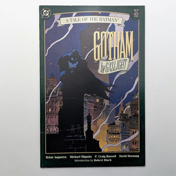 Accents | Dc Comic Book A Tale Of The Batman Gotham By Gaslight 1989 ...